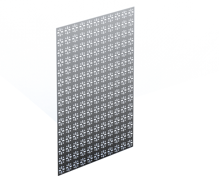 Perforated Separation Plate Aluminium - KIKBLOX